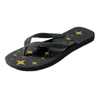 Va-cA night stars flip flops by DAL | Zazzle