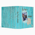 Vacation Alaska Photo Album Blue Board 3 Ring Binder | Zazzle