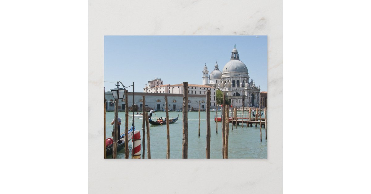 Vacation in Venice landscape postcard | Zazzle