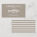 Vacation Rental Guest Information Business Card | Zazzle