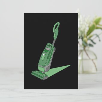 Vacuum Cleaner Housekeeper Housekeeping Cleaning G Thank You Card | Zazzle