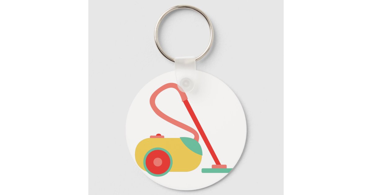 Vacuum Cleaner Keychain | Zazzle