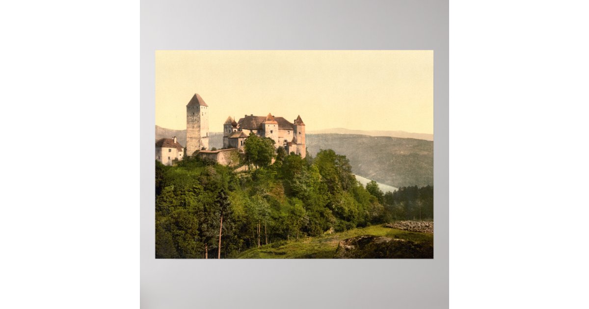 Vaduz Castle, Liechtenstein Poster | Zazzle