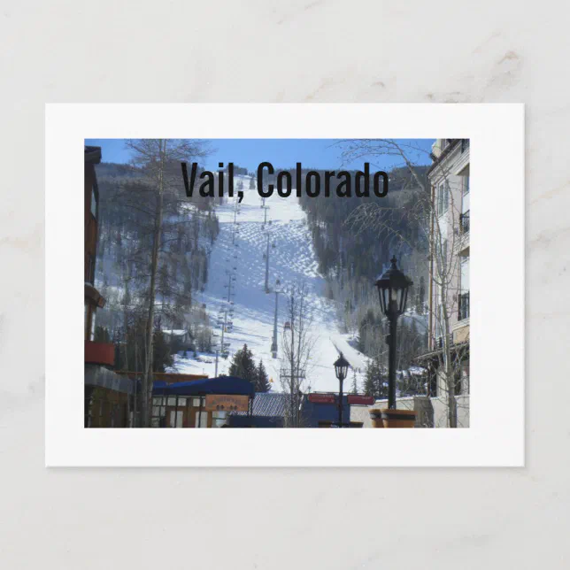 Vail, Colorado Postcard | Zazzle