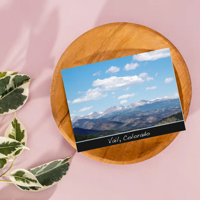 Vail Mountains Colorado Postcard | Zazzle