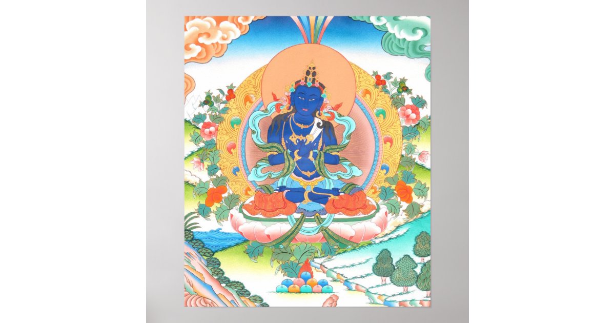 Vajradhara Buddha Poster | Zazzle