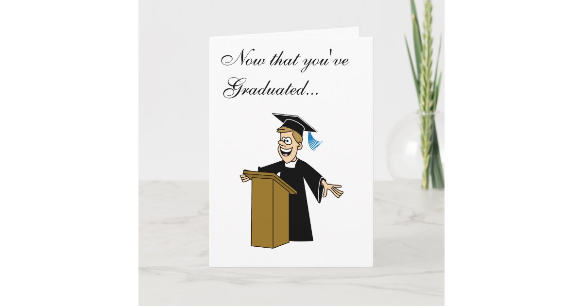 Valedictorian Card | Zazzle.com