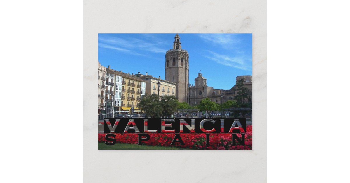 Valencia Postcard | Zazzle