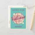 Valencia Spain España Retro Vintage Postcard | Zazzle