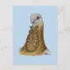 Valencian Figurita Pigeon Portrait Postcard | Zazzle