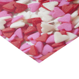 Valentine Candy Heart Tissue Paper | Zazzle