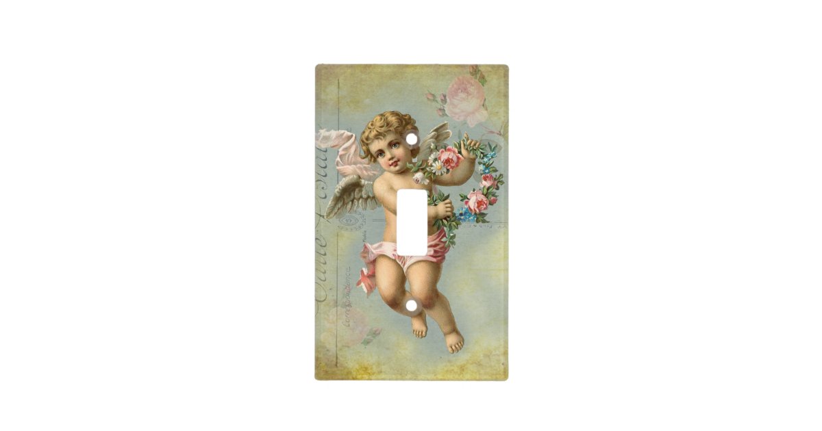Valentine Cherub Light Switch Cover | Zazzle
