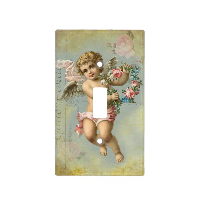 Valentine Cherub Light Switch Cover | Zazzle