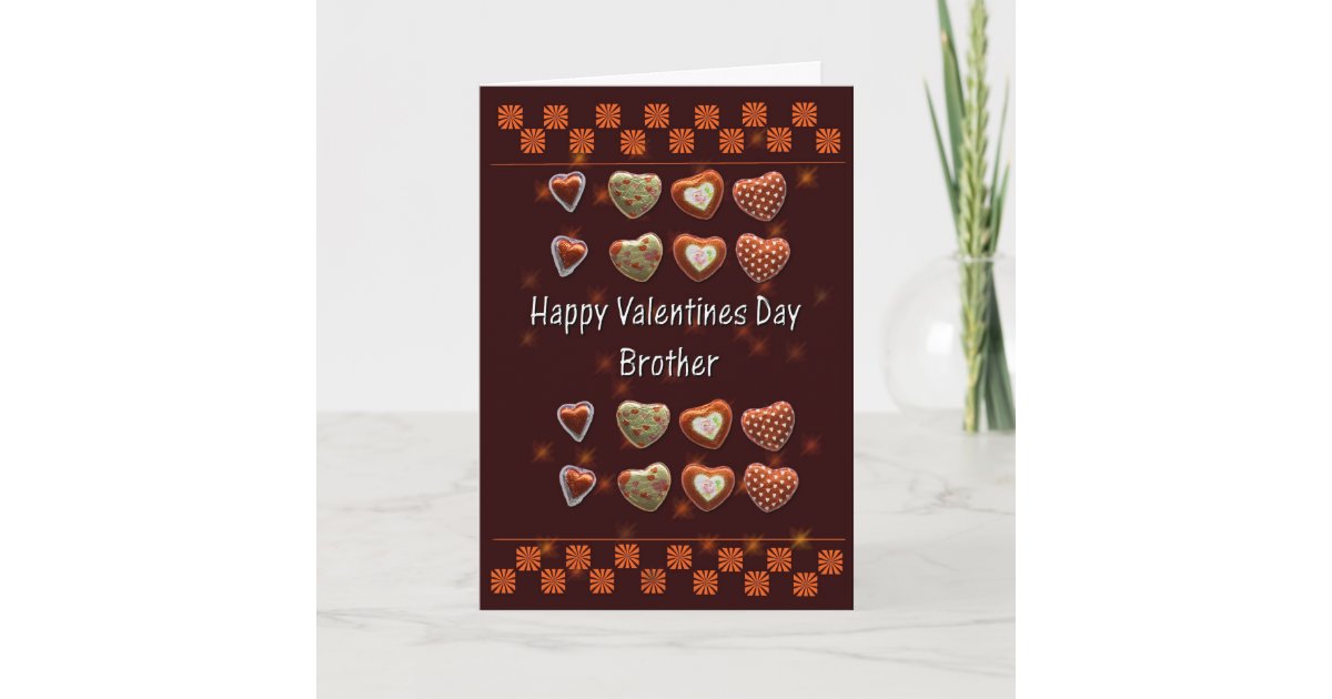 Valentine for Brother Card | Zazzle