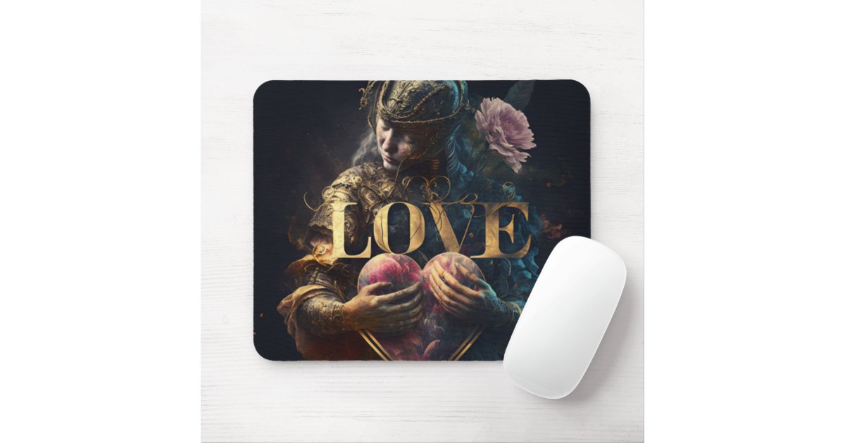 Valentine Goddess Of Love Mouse Pad | Zazzle
