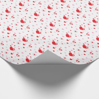 Valentine Hearts Design Gift Wrap Wrapping Paper | Zazzle