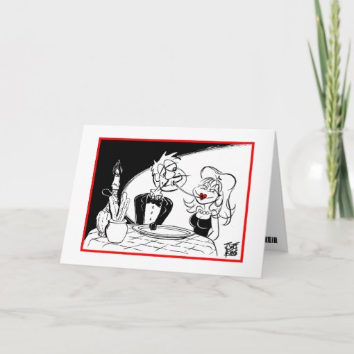 Valentine "LADY AND THE TRAMP" Holiday Card | Zazzle