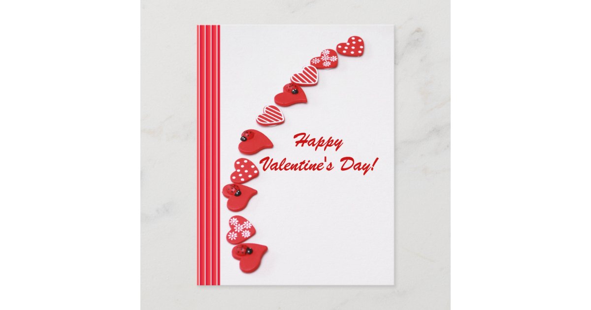 Valentine’s Day Postcard | Zazzle