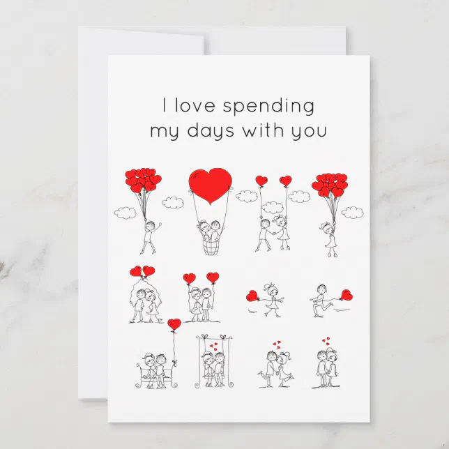 Valentine’s Day Together Card | Zazzle
