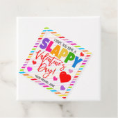 Valentine Slap Bracelet Gift Tag | Zazzle
