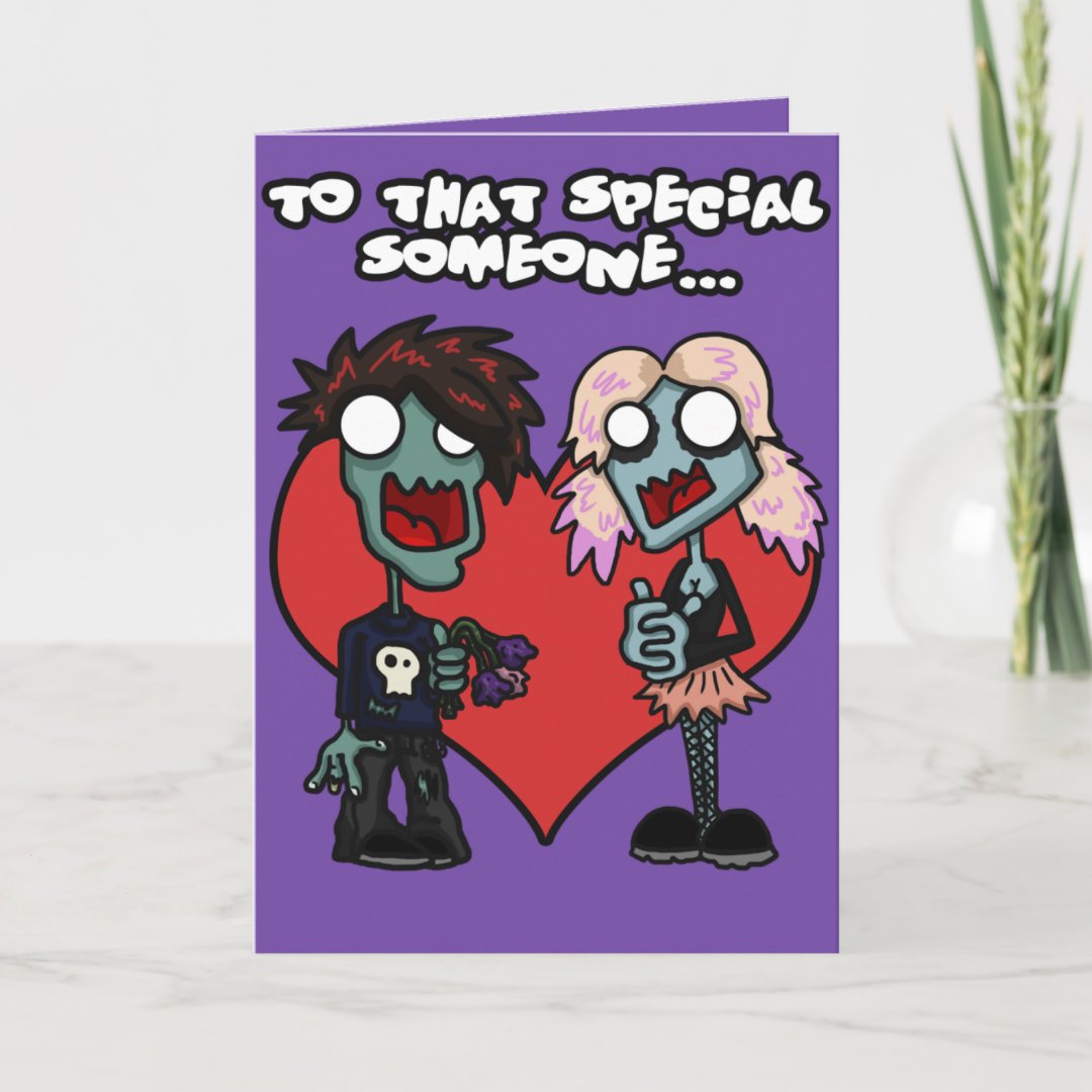 Valentine Zombies Card | Zazzle
