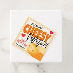 Valentines Cheesy Gift Tag | Zazzle