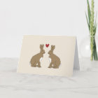 Bunny - Valentine Card | Zazzle.com