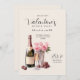 Valentine's Day Champagne Dinner Party Invitation | Zazzle