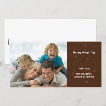 Valentine's Day Family Love Photo Card | Zazzle