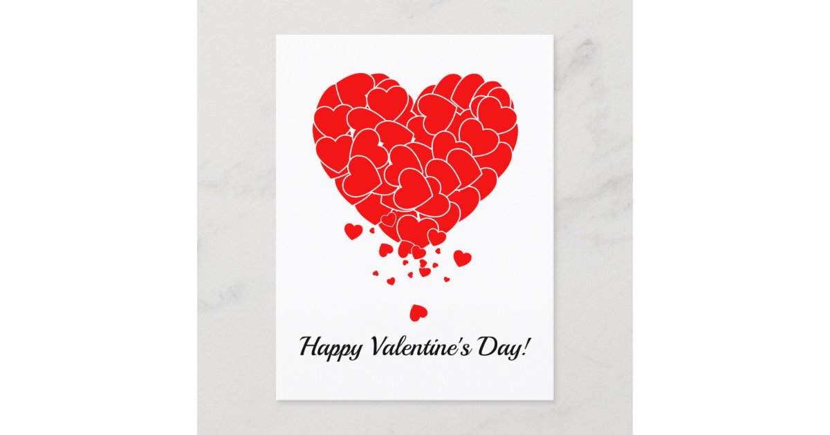 Valentine's Day - Heart Of Hearts Postcard | Zazzle
