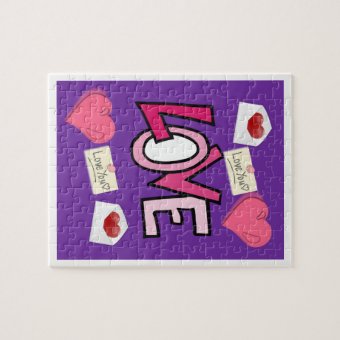 Valentine's Day Jigsaw Puzzle | Zazzle