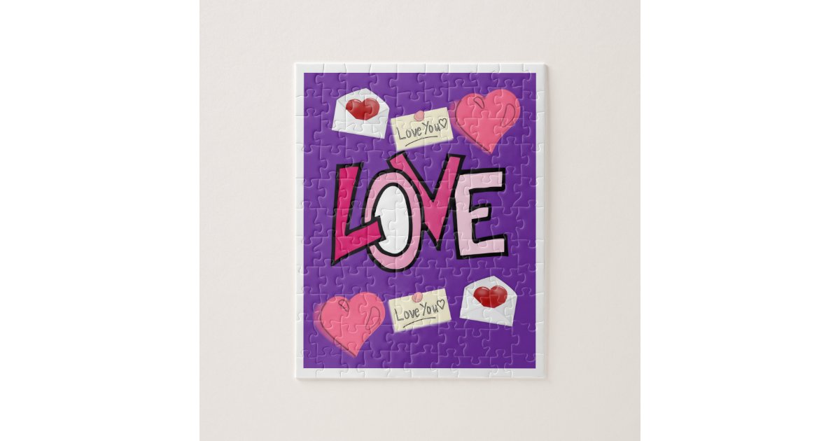 Valentine's Day Jigsaw Puzzle | Zazzle