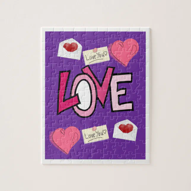 Valentine's Day Jigsaw Puzzle | Zazzle