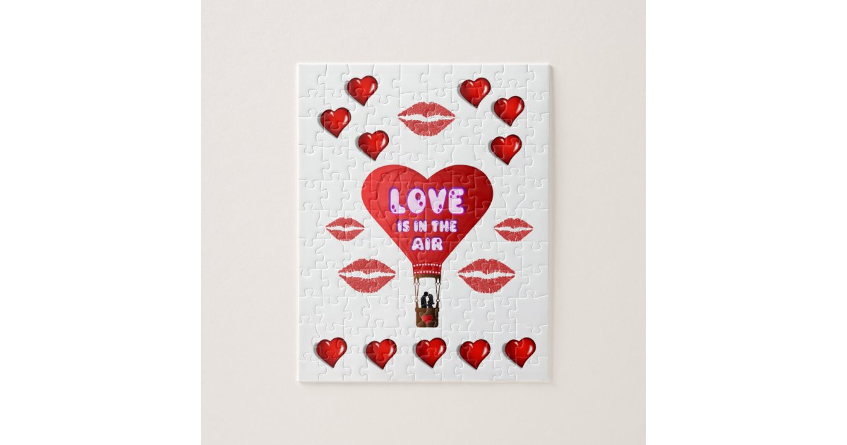 Valentine's Day Jigsaw Puzzle | Zazzle