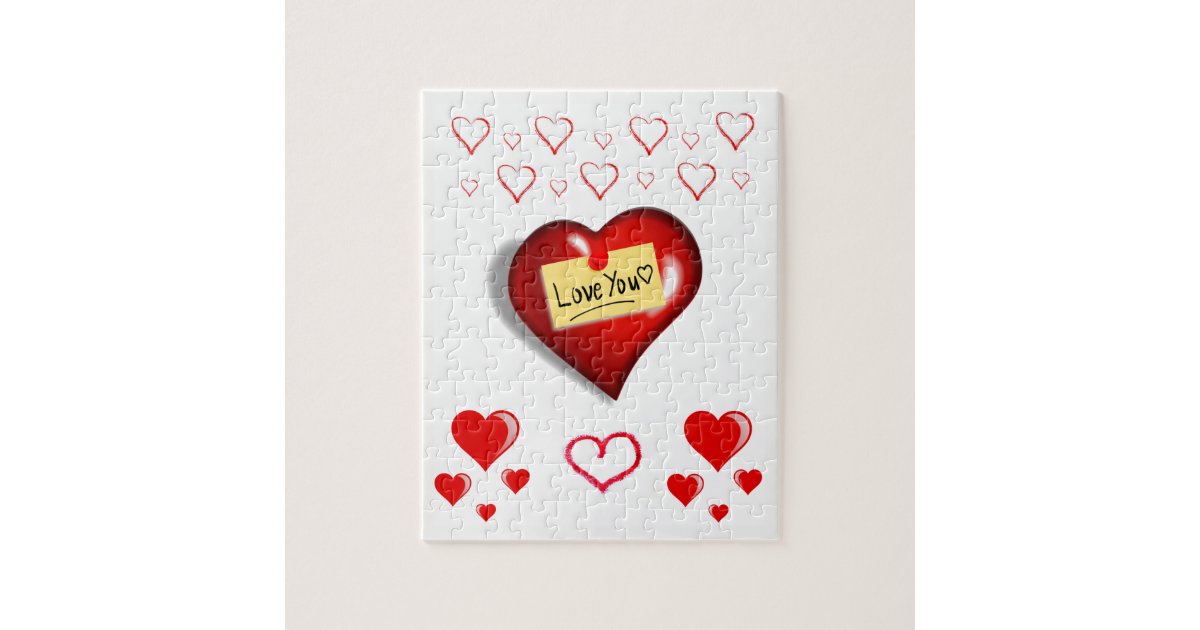 Valentine's Day Jigsaw Puzzle | Zazzle