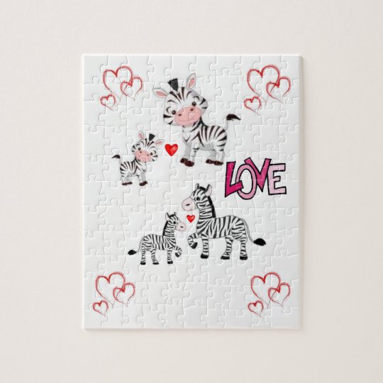 Valentine's Day Jigsaw Puzzle | Zazzle.com