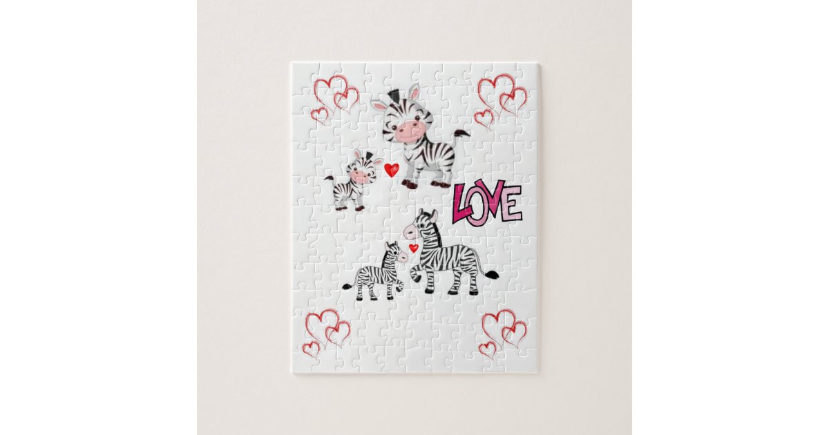 Valentine's Day Jigsaw Puzzle | Zazzle