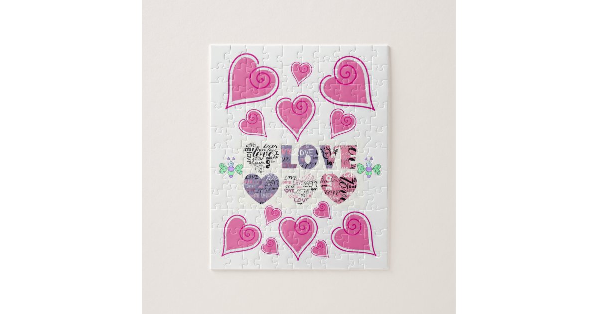 Valentine's Day Jigsaw Puzzle | Zazzle