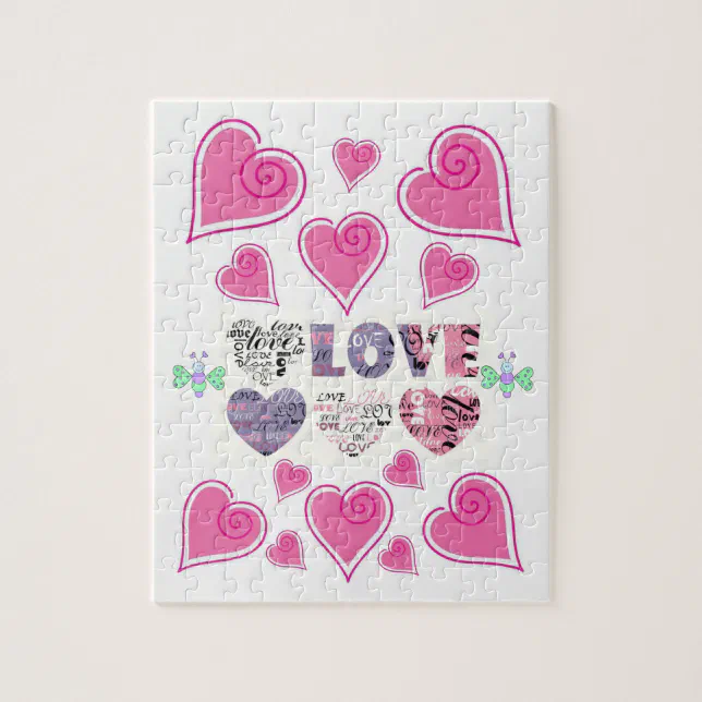 Valentine's Day Jigsaw Puzzle | Zazzle