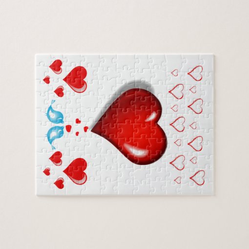 Valentine's Day Jigsaw Puzzle | Zazzle