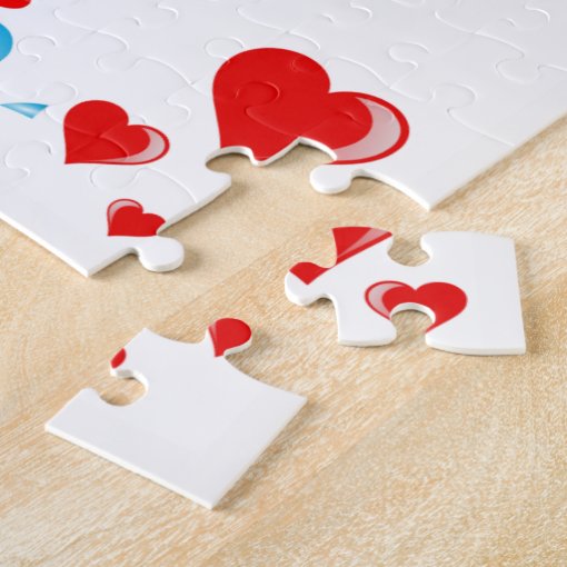 Valentine's Day Jigsaw Puzzle | Zazzle