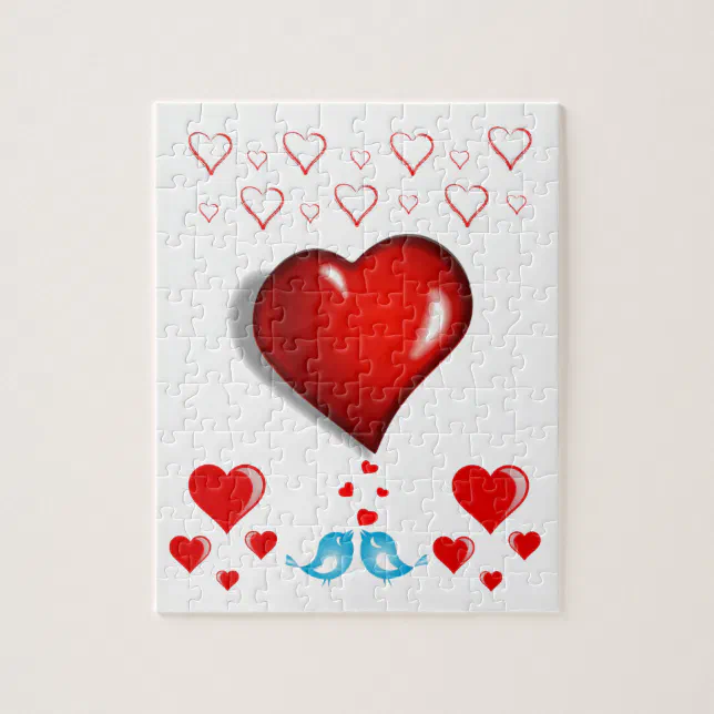 Valentine's Day Jigsaw Puzzle | Zazzle