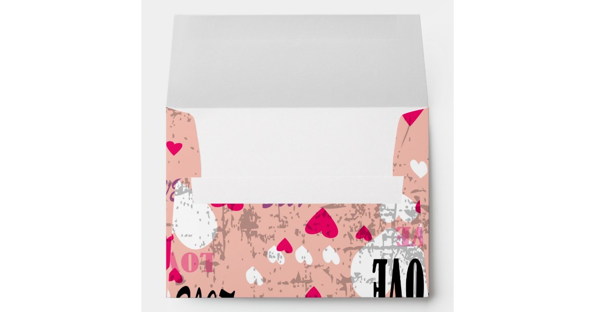 Valentine's Day Love Envelope | Zazzle