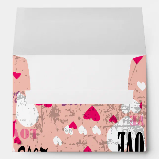 Valentine's Day Love Envelope | Zazzle