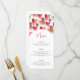 Valentine's Day Menu Card | Zazzle