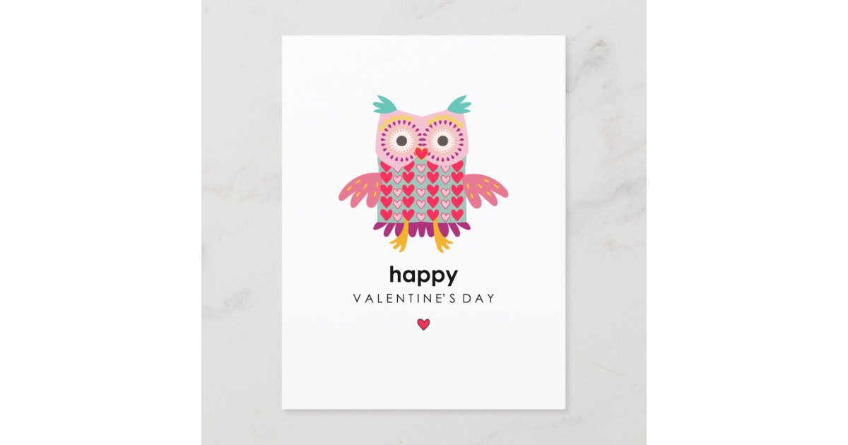 Valentine's Day Post Card | Zazzle