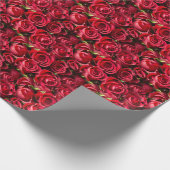 Valentine's Day Red Roses Wrapping Paper | Zazzle