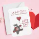 Valentine's Day Teddy Bear Classroom Card | Zazzle