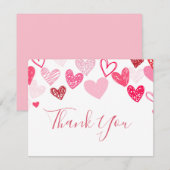 Valentines Day Thank you Card | Zazzle