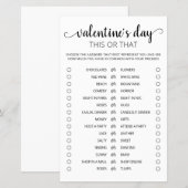 Valentine's day This or that Game Editable game | Zazzle